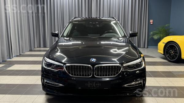 Black BMW 530 2017 in Riga, with an engine capacity of 3.00 L and mileage of 140 thousand km for 20990 €, photo 2 on AUTOMOTO.COM.LV