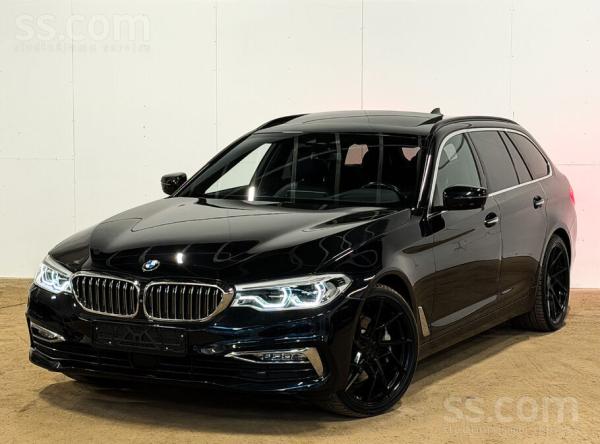 Black BMW 530 2017 in Jurmala, with an engine capacity of 3.00 L and mileage of 218 thousand km for 19995 €, photo 1 on AUTOMOTO.COM.LV