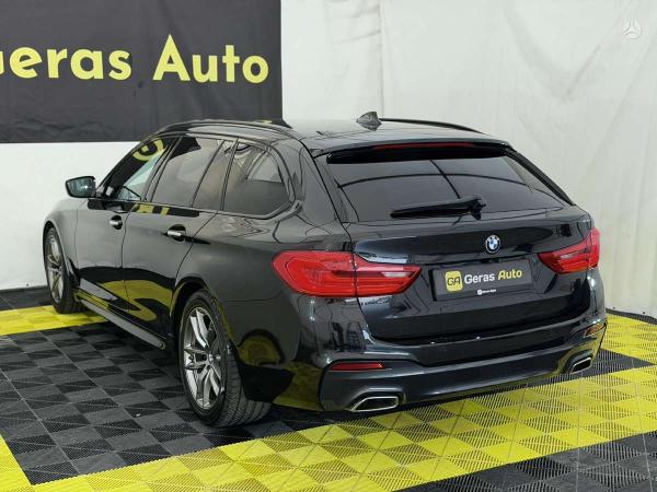 Black BMW 530 2017 in Vilnius, with an engine capacity of 2.99 L and mileage of 207 thousand km for 22250 €, photo 5 on AUTOMOTO.COM.LV