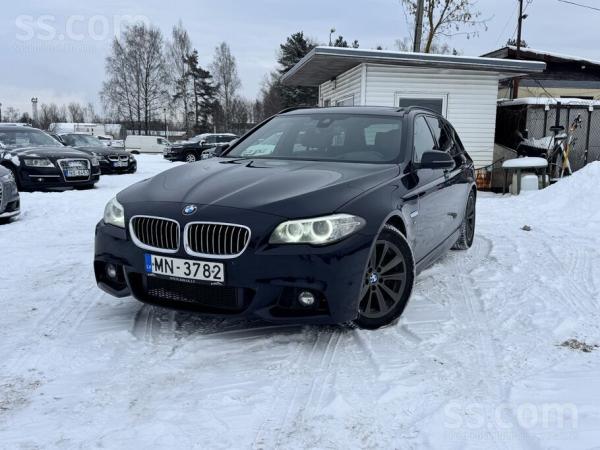 Black BMW 530 2017 in Riga, with an engine capacity of 3.00 L and mileage of 0 thousand km for 14500 €, photo 2 on AUTOMOTO.COM.LV