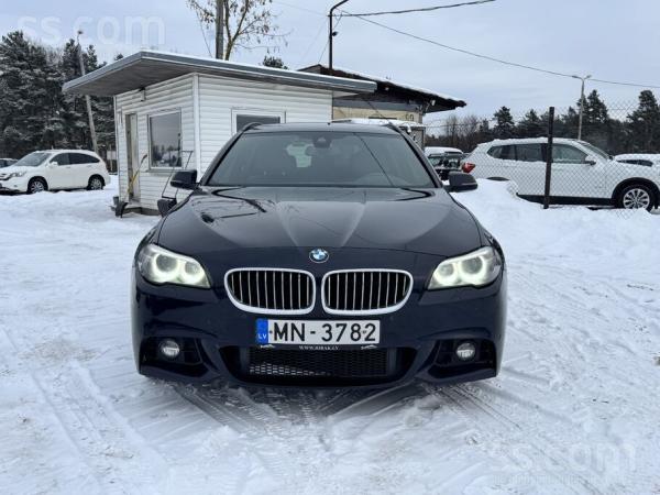 Black BMW 530 2017 in Riga, with an engine capacity of 3.00 L and mileage of 0 thousand km for 14500 €, photo 6 on AUTOMOTO.COM.LV
