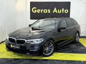 Melns BMW 530 2017 Viļņa, ar dzinēja tilpumu 2.99 L un nobraukumu 207 tūkst. km par 21990 €, foto  vietnē AUTOMOTO.COM.LV