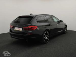 Black BMW 530 2017 in Vilnius, with an engine capacity of 3.00 L and mileage of 195 thousand km for 21899 €, photo 9 on AUTOMOTO.COM.LV