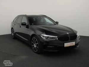 Black BMW 530 2017 in Vilnius, with an engine capacity of 3.00 L and mileage of 195 thousand km for 21899 €, photo 11 on AUTOMOTO.COM.LV