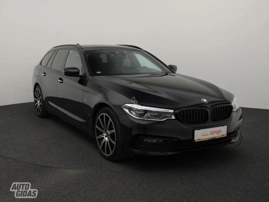 Black BMW 530 2017 in Vilnius, with an engine capacity of 3.00 L and mileage of 195 thousand km for 21899 €, photo 11 on AUTOMOTO.COM.LV