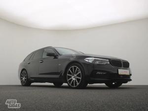 Black BMW 530 2017 in Vilnius, with an engine capacity of 3.00 L and mileage of 195 thousand km for 21899 €, photo 12 on AUTOMOTO.COM.LV
