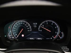 Black BMW 530 2017 in Vilnius, with an engine capacity of 3.00 L and mileage of 195 thousand km for 21899 €, photo 20 on AUTOMOTO.COM.LV