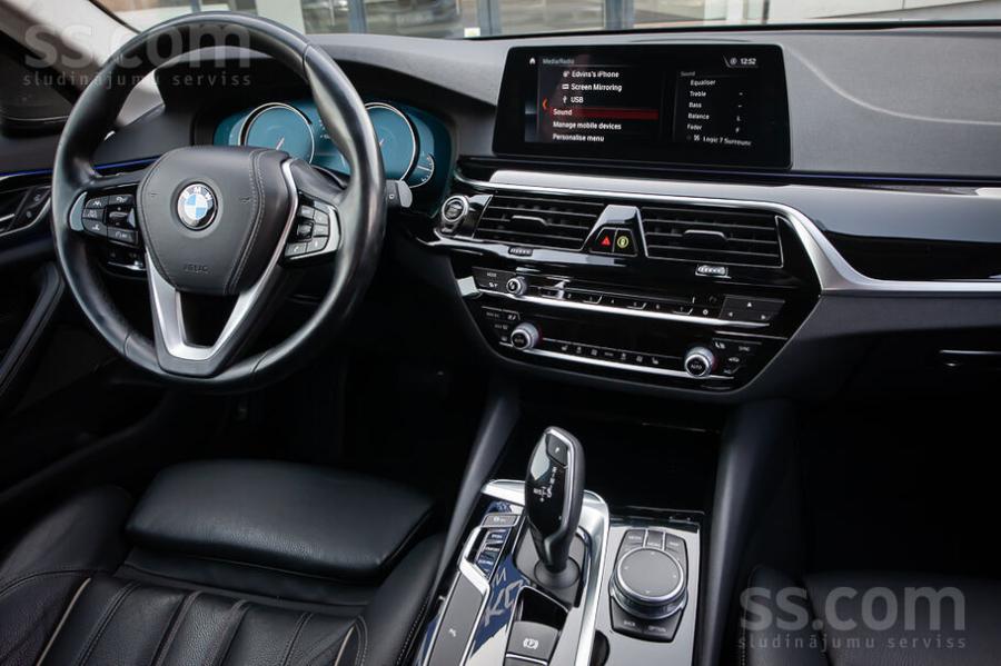 Melns BMW 530 2017 Tukums, ar dzinēja tilpumu 2.00 L un nobraukumu 199 tūkst. km par 18990 €, foto 19 vietnē AUTOMOTO.COM.LV