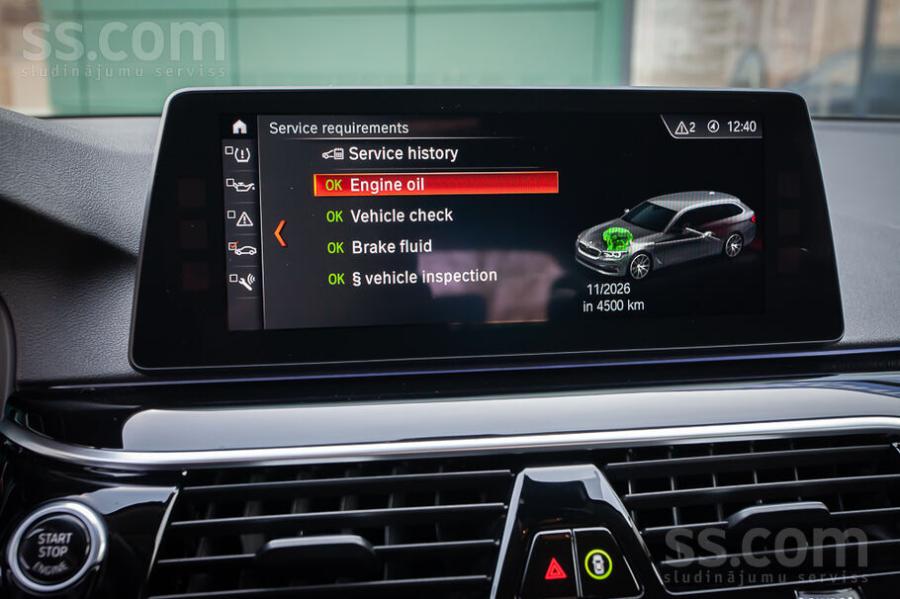 Melns BMW 530 2017 Tukums, ar dzinēja tilpumu 2.00 L un nobraukumu 199 tūkst. km par 18990 €, foto 24 vietnē AUTOMOTO.COM.LV