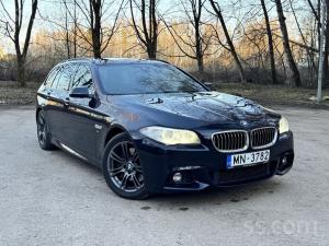 Black BMW 530 2017 in Riga, with an engine capacity of 3.00 L and mileage of 271 thousand km for 11500 €, photo 9 on AUTOMOTO.COM.LV