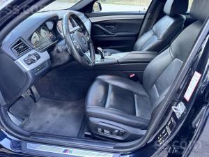 Black BMW 530 2017 in Riga, with an engine capacity of 3.00 L and mileage of 271 thousand km for 11500 €, photo 20 on AUTOMOTO.COM.LV