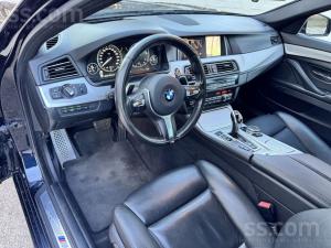 Black BMW 530 2017 in Riga, with an engine capacity of 3.00 L and mileage of 271 thousand km for 11500 €, photo 21 on AUTOMOTO.COM.LV