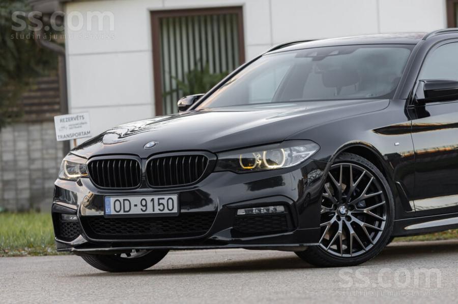 Melns BMW 530 2017 Jelgava, ar dzinēja tilpumu 3.00 L un nobraukumu 0 tūkst. km par 16500 €, foto 4 vietnē AUTOMOTO.COM.LV