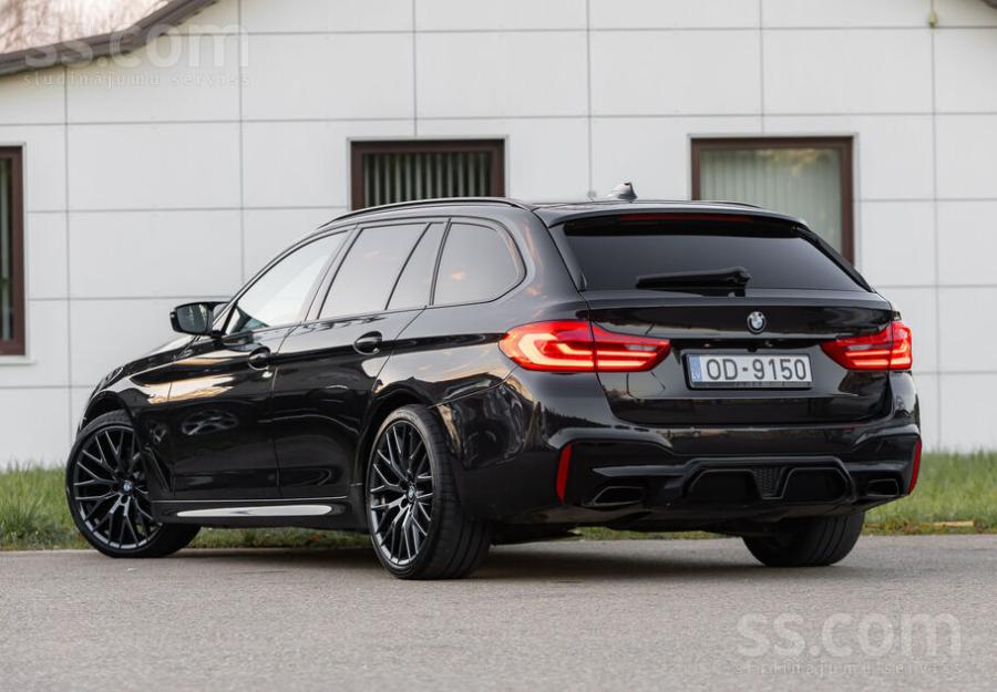 Melns BMW 530 2017 Jelgava, ar dzinēja tilpumu 3.00 L un nobraukumu 0 tūkst. km par 16500 €, foto 5 vietnē AUTOMOTO.COM.LV