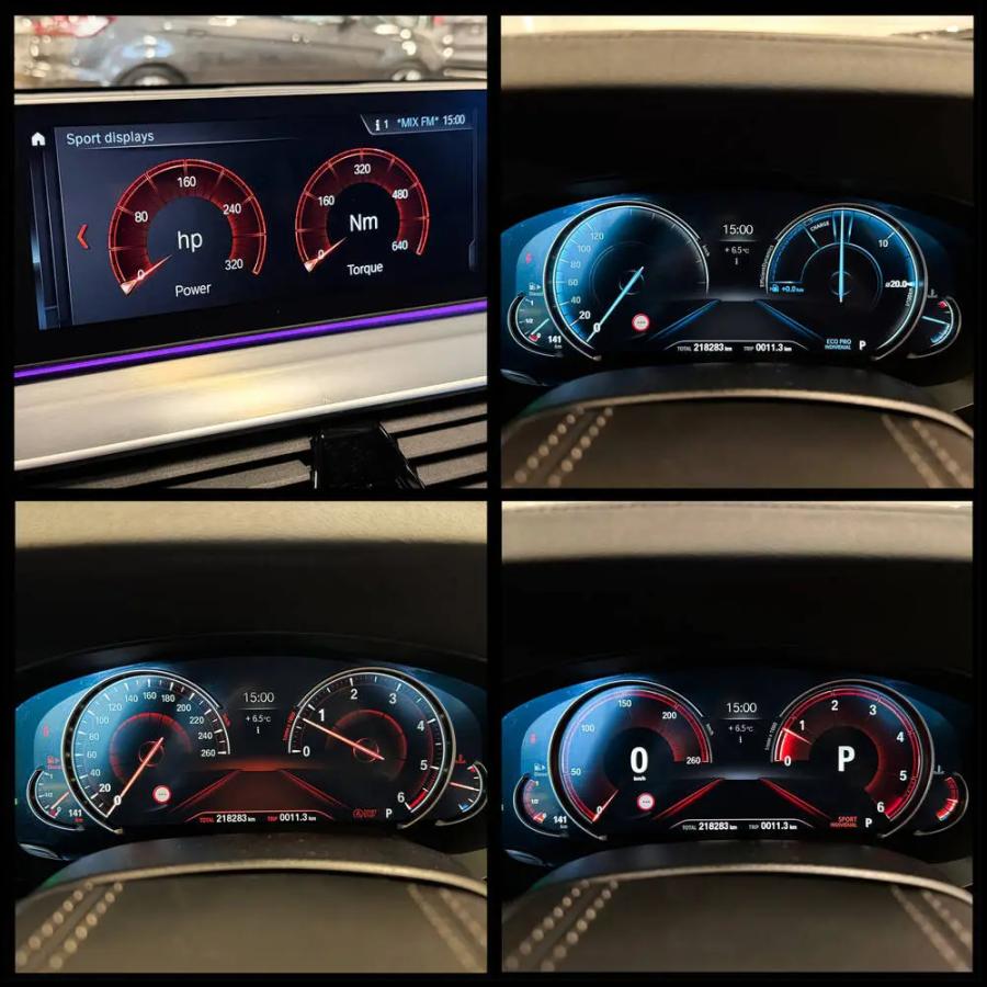 Melns BMW 530 2017 Jūrmala, ar dzinēja tilpumu 3.00 L un nobraukumu 218 tūkst. km par 19995 €, foto 55 vietnē AUTOMOTO.COM.LV