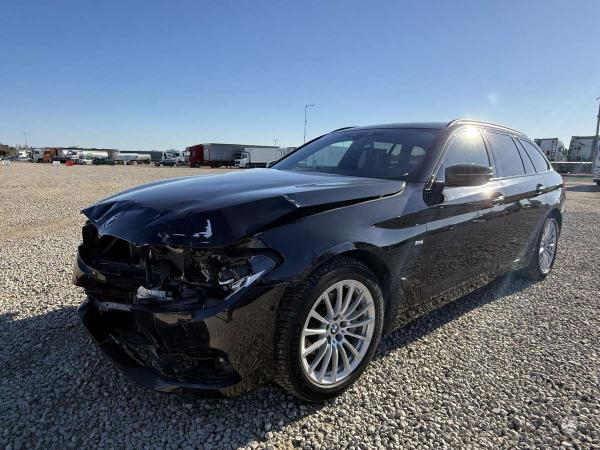 Black BMW 530 2017 in Vilnius, with an engine capacity of 2.00 L and mileage of 156 thousand km for 11500 €, photo 2 on AUTOMOTO.COM.LV