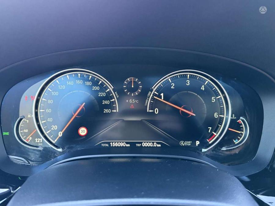 Melns BMW 530 2017 Viļņa, ar dzinēja tilpumu 2.00 L un nobraukumu 156 tūkst. km par 11500 €, foto 11 vietnē AUTOMOTO.COM.LV