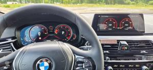 Black BMW 530 2017 in Siauliai, with an engine capacity of 2.99 L and mileage of 268 thousand km for 17900 €, photo 14 on AUTOMOTO.COM.LV
