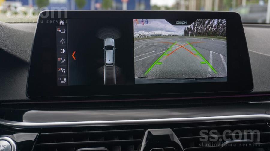 Black BMW 530 2017 in Riga, with an engine capacity of 3.00 L and mileage of 253 thousand km for 21990 €, photo 20 on AUTOMOTO.COM.LV