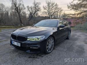 Melns BMW 530 2017 Valka, ar dzinēja tilpumu 2.00 L un nobraukumu 292 tūkst. km par 19000 €, foto  vietnē AUTOMOTO.COM.LV