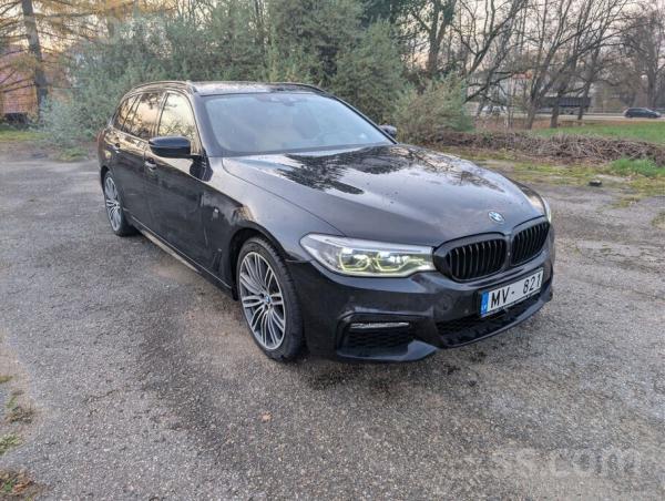 BMW 530 2017 in Valka on AUTOMOTO.COM.LV Black BMW 530 2017 in Valka, with an engine capacity of 2.00 L and mileage of 292 thousand km for 19000 €, photo 3 on AUTOMOTO.COM.LV