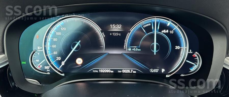 Melns BMW 530 2017 Rēzekne, ar dzinēja tilpumu 3.00 L un nobraukumu 192 tūkst. km par 18990 €, foto 33 vietnē AUTOMOTO.COM.LV