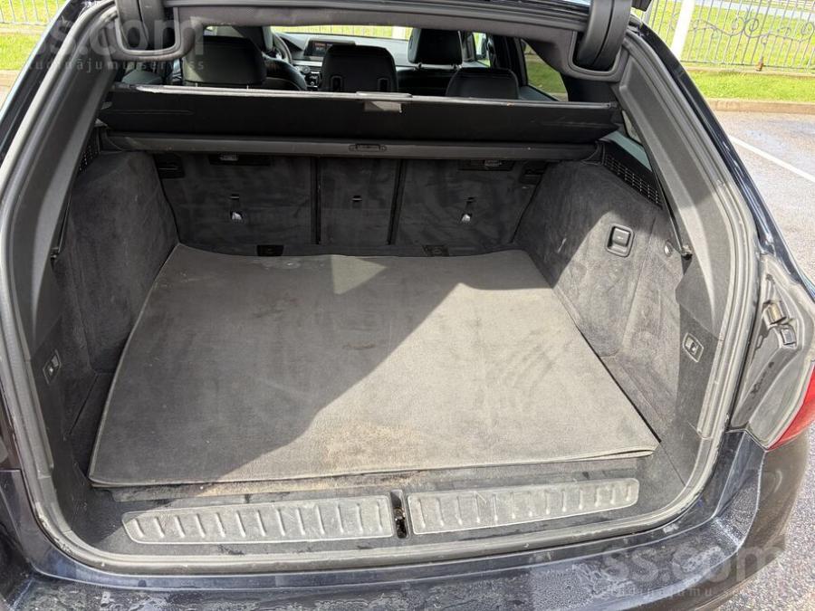 Black BMW 530 2017 in Riga, with an engine capacity of 3.00 L and mileage of 362 thousand km for 18000 €, photo 8 on AUTOMOTO.COM.LV