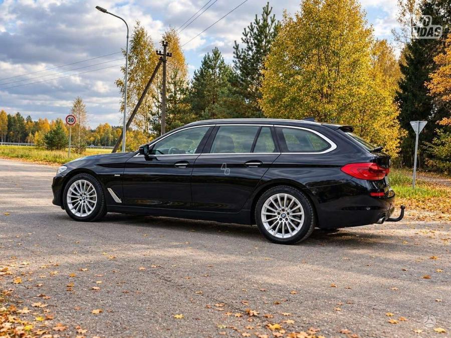 Melns BMW 530 2017 Viļņa, ar dzinēja tilpumu 3.00 L un nobraukumu 289 tūkst. km par 13850 €, foto 5 vietnē AUTOMOTO.COM.LV