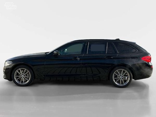 Black BMW 530 2018 in Kaunas, with an engine capacity of 2.00 L and mileage of 88 thousand km for 32587 €, photo 4 on AUTOMOTO.COM.LV