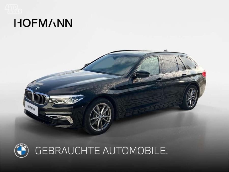 Black BMW 530 2018 in Kaunas, with an engine capacity of 2.00 L and mileage of 88 thousand km for 32496 €, photo 1 on AUTOMOTO.COM.LV