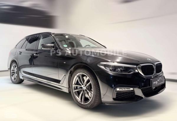Black BMW 530 2018 in Kaunas, with an engine capacity of 2.00 L and mileage of 94 thousand km for 31659 €, photo 2 on AUTOMOTO.COM.LV