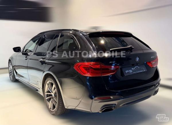 Black BMW 530 2018 in Kaunas, with an engine capacity of 2.00 L and mileage of 94 thousand km for 31659 €, photo 7 on AUTOMOTO.COM.LV