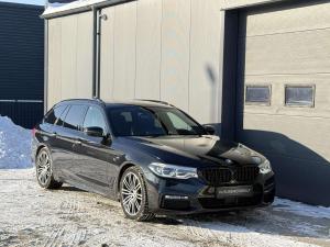 Black BMW 530 2018 in Kaunas, with an engine capacity of 2.99 L and mileage of 275 thousand km for 19500 €, photo  on AUTOMOTO.COM.LV