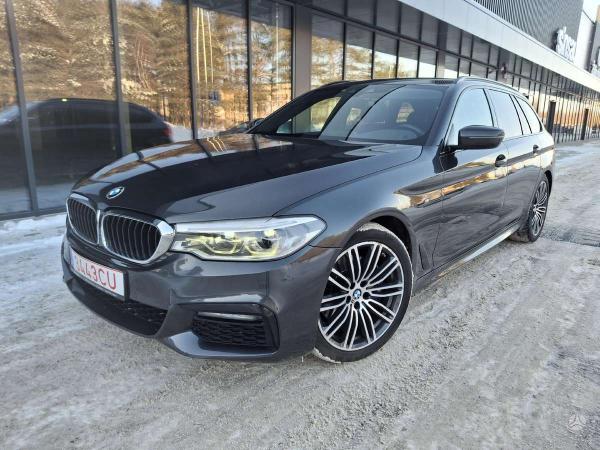Black BMW 530 2018 in Utena, with an engine capacity of 2.99 L and mileage of 330 thousand km for 15500 €, photo 1 on AUTOMOTO.COM.LV
