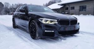 Melns BMW 530 2018 Šauļi, ar dzinēja tilpumu 2.99 L un nobraukumu 240 tūkst. km par 19490 €, foto 2 vietnē AUTOMOTO.COM.LV