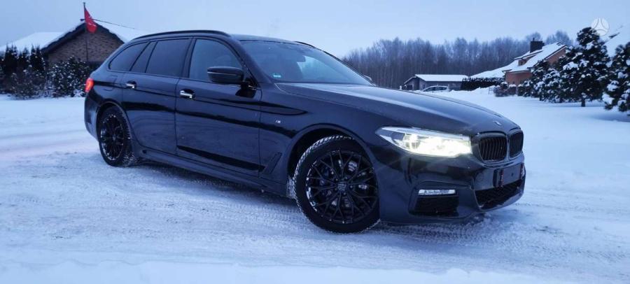Melns BMW 530 2018 Šauļi, ar dzinēja tilpumu 2.99 L un nobraukumu 240 tūkst. km par 19490 €, foto 15 vietnē AUTOMOTO.COM.LV