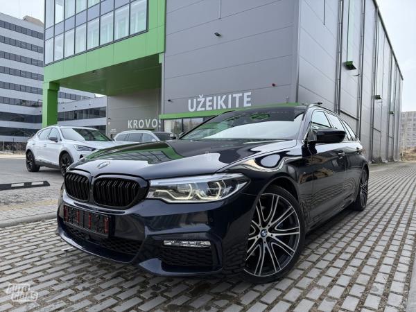 Black BMW 530 2018 in Vilnius, with an engine capacity of 3.00 L and mileage of 238 thousand km for 21500 €, photo 2 on AUTOMOTO.COM.LV