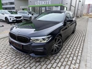 Black BMW 530 2018 in Vilnius, with an engine capacity of 3.00 L and mileage of 238 thousand km for 21500 €, photo 4 on AUTOMOTO.COM.LV