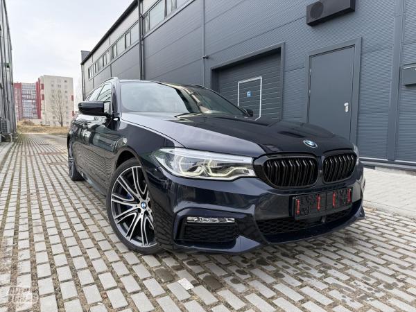 Black BMW 530 2018 in Vilnius, with an engine capacity of 3.00 L and mileage of 238 thousand km for 21500 €, photo 4 on AUTOMOTO.COM.LV