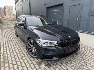 Black BMW 530 2018 in Vilnius, with an engine capacity of 3.00 L and mileage of 238 thousand km for 21500 €, photo 6 on AUTOMOTO.COM.LV