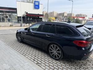 Black BMW 530 2018 in Vilnius, with an engine capacity of 3.00 L and mileage of 238 thousand km for 21500 €, photo 7 on AUTOMOTO.COM.LV