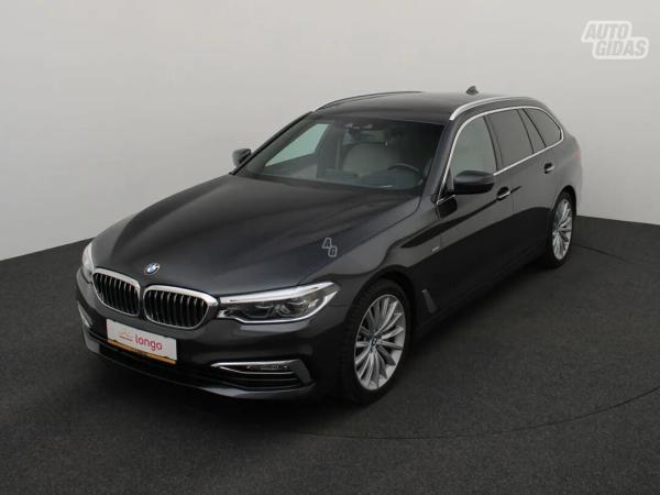 Black BMW 530 2018 in Vilnius, with an engine capacity of 2.00 L and mileage of 159 thousand km for 22199 €, photo 1 on AUTOMOTO.COM.LV