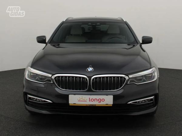 Black BMW 530 2018 in Vilnius, with an engine capacity of 2.00 L and mileage of 159 thousand km for 22199 €, photo 3 on AUTOMOTO.COM.LV