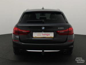 Black BMW 530 2018 in Vilnius, with an engine capacity of 2.00 L and mileage of 159 thousand km for 22199 €, photo 6 on AUTOMOTO.COM.LV