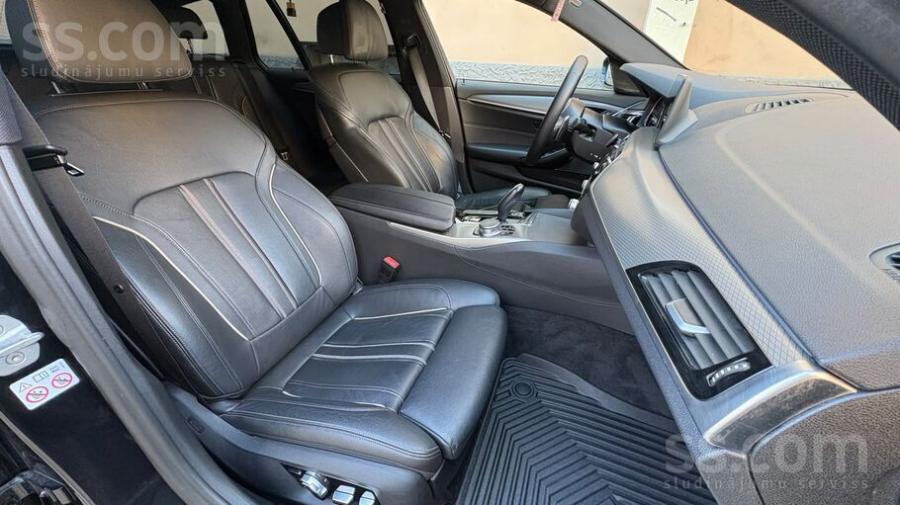 Melns BMW 530 2018 Rīga, ar dzinēja tilpumu 3.00 L un nobraukumu 275 tūkst. km par 20500 €, foto 11 vietnē AUTOMOTO.COM.LV