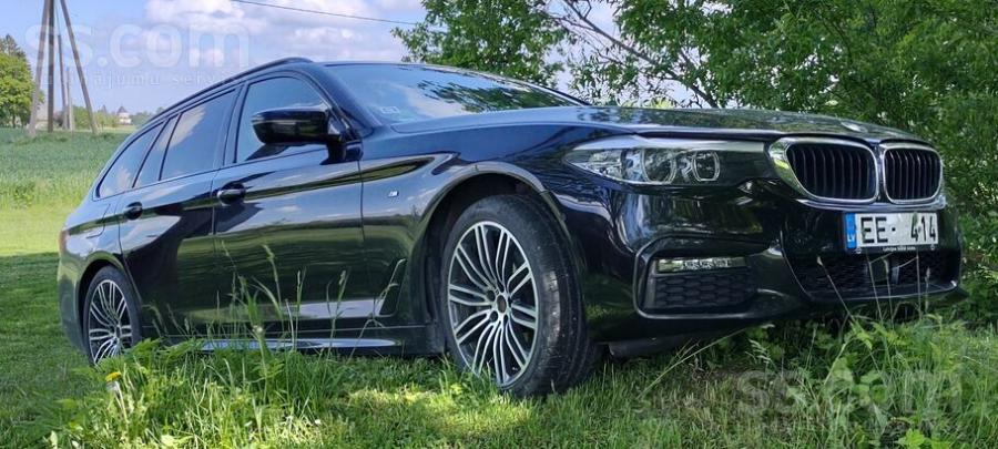 Black BMW 530 2018 in Riga, with an engine capacity of 3.00 L and mileage of 209 thousand km for 21000 €, photo 11 on AUTOMOTO.COM.LV