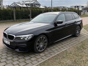 Black BMW 530 2018 in Riga, with an engine capacity of 3.00 L and mileage of 209 thousand km for 21000 €, photo 28 on AUTOMOTO.COM.LV
