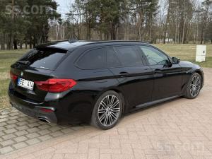 Black BMW 530 2018 in Riga, with an engine capacity of 3.00 L and mileage of 209 thousand km for 21000 €, photo 29 on AUTOMOTO.COM.LV
