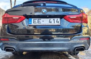 Black BMW 530 2018 in Riga, with an engine capacity of 3.00 L and mileage of 209 thousand km for 21000 €, photo 31 on AUTOMOTO.COM.LV