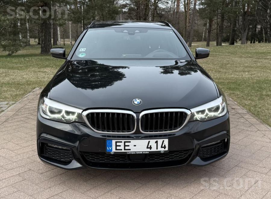 Black BMW 530 2018 in Riga, with an engine capacity of 3.00 L and mileage of 209 thousand km for 21000 €, photo 32 on AUTOMOTO.COM.LV